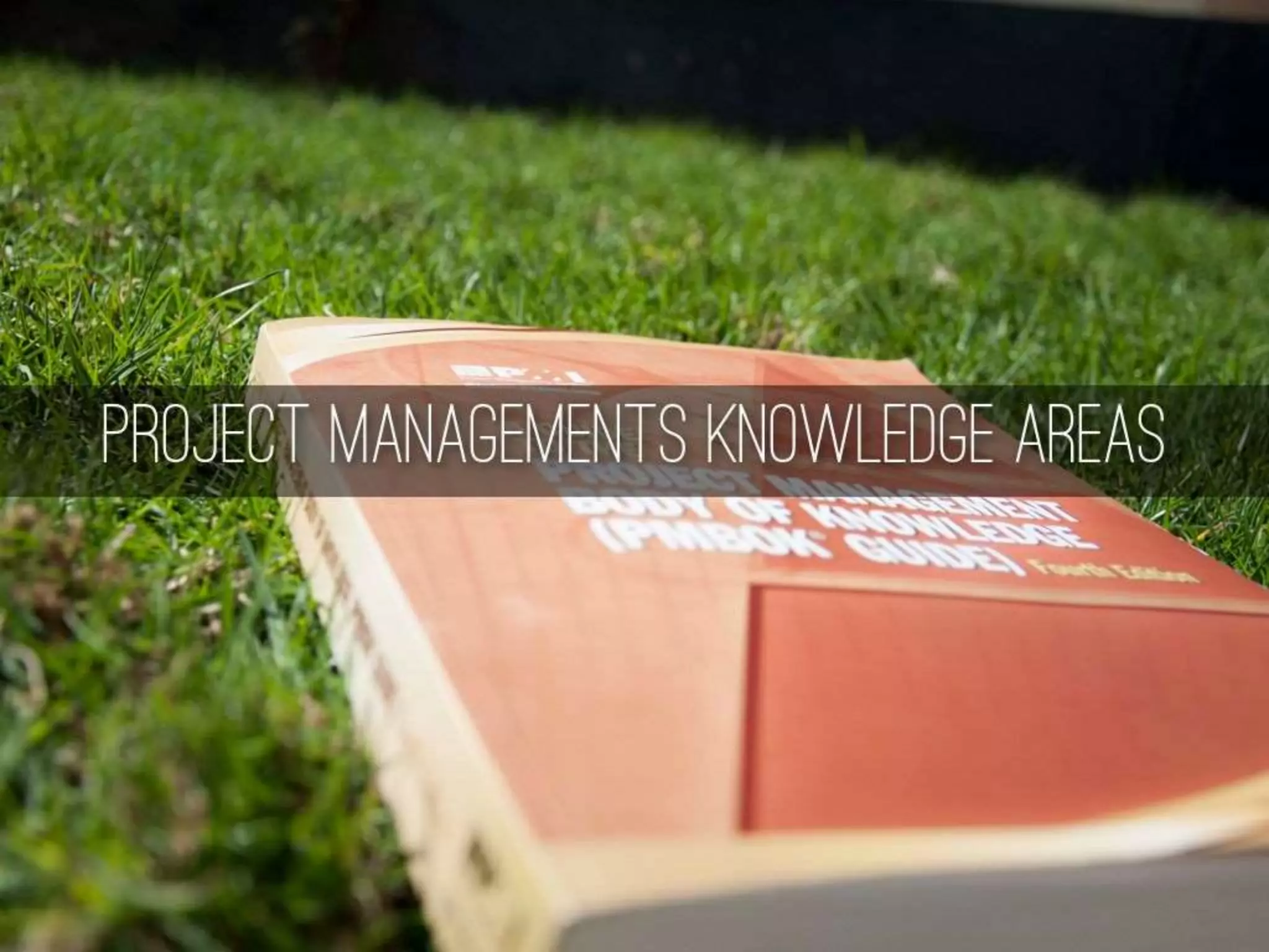 Project Management Knowledge Areas | PPTX