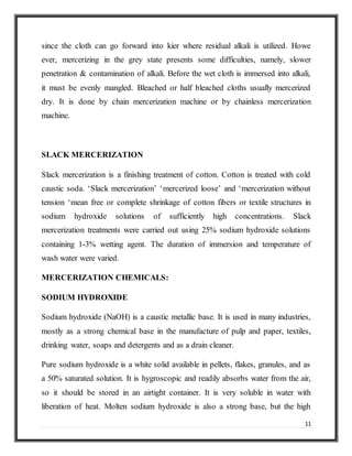 Project mercerization | DOCX