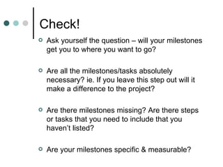 Project milestones-and-budgeting | PPT