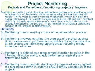 Project monitoring-evaluation-sr-1223744598885201-9 | PPT
