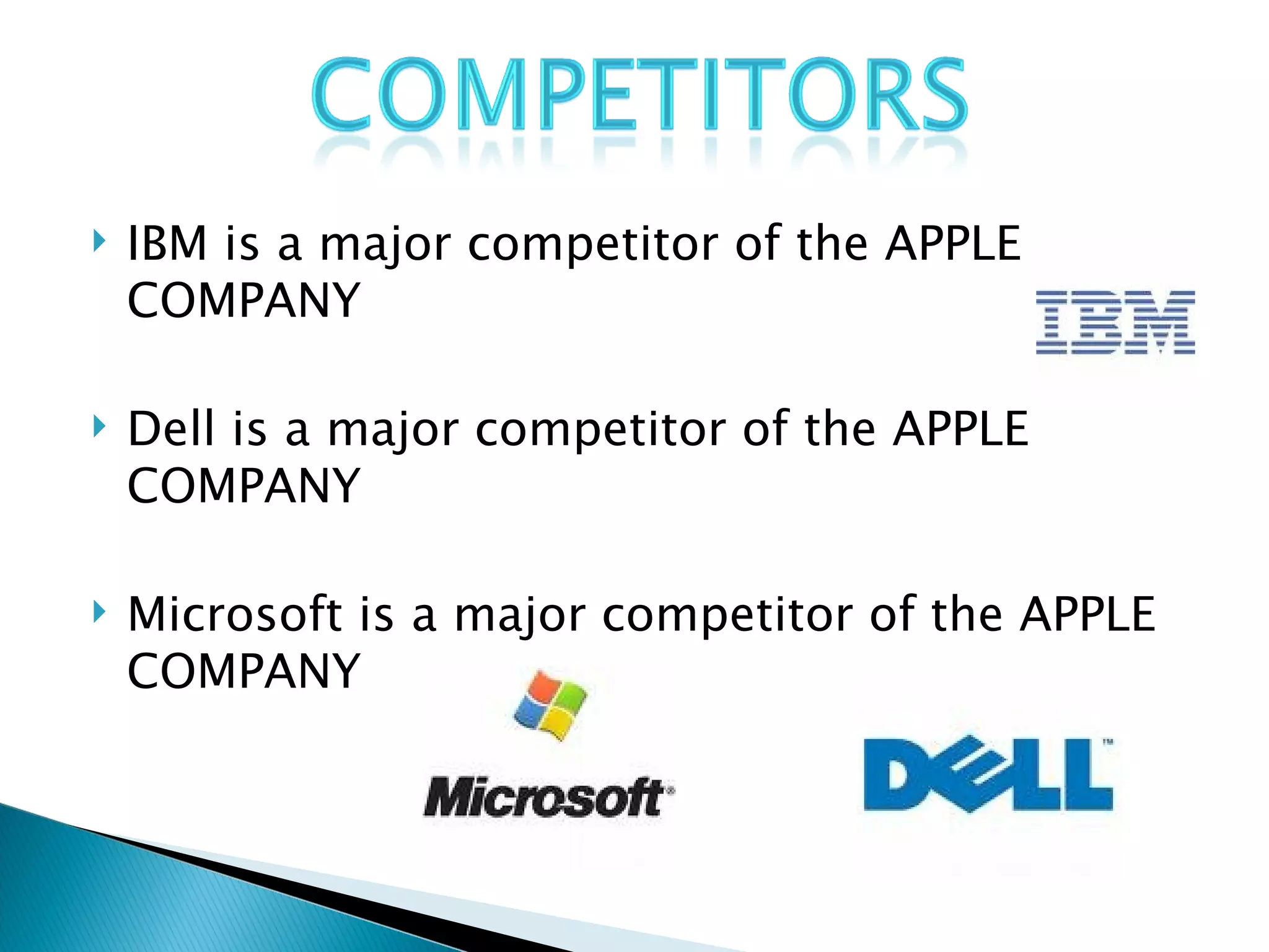 Apple inc. Project | PPT