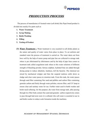 Project on-distribution-channel-of-pepsi | DOC