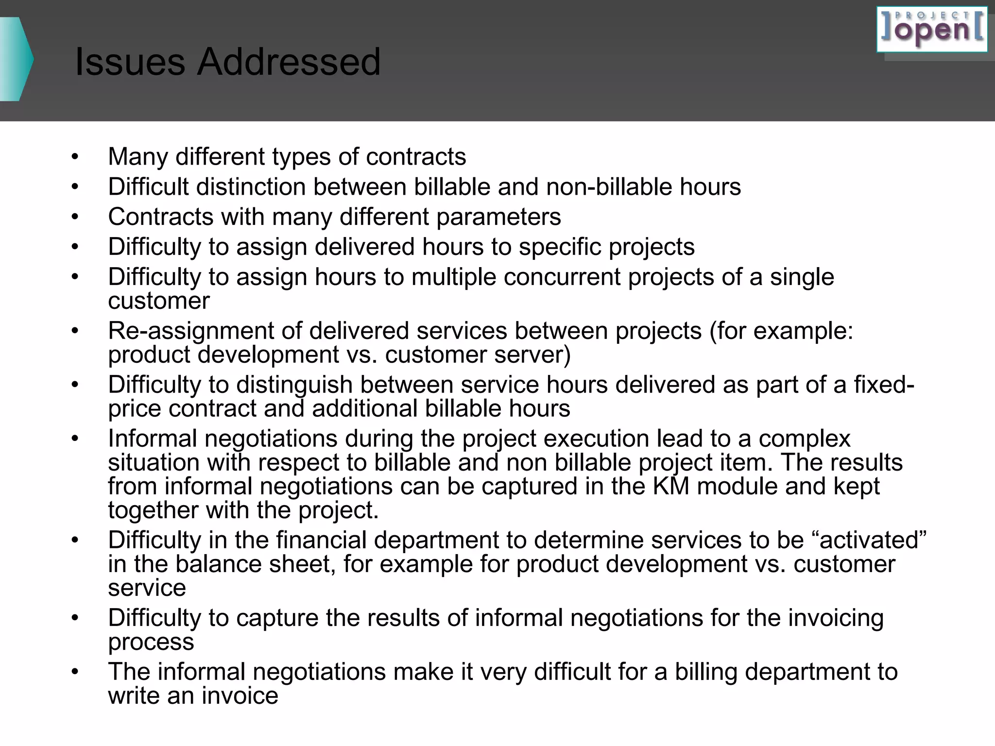 ]project-open[ Timesheet Project Invoicing | PPT