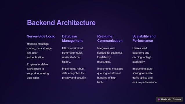 Chatting application Powerpoint presentation | PPTX | Computer Software and Applications | Computing