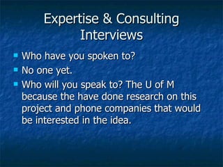 Project Overview Text | PPT