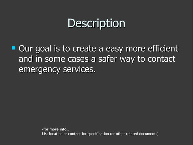 Project Overview Text | PPT