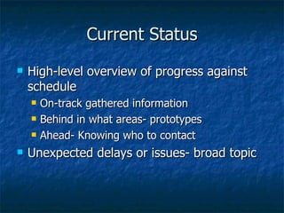 Project Overview Text | PPT