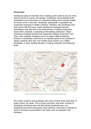 Theory of Architecture & Urbanism Part 2 | DOCX | Houses | Real Estate