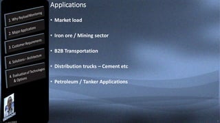 Project payload monitoring - OnBoard weighing system to monitor Payload ...