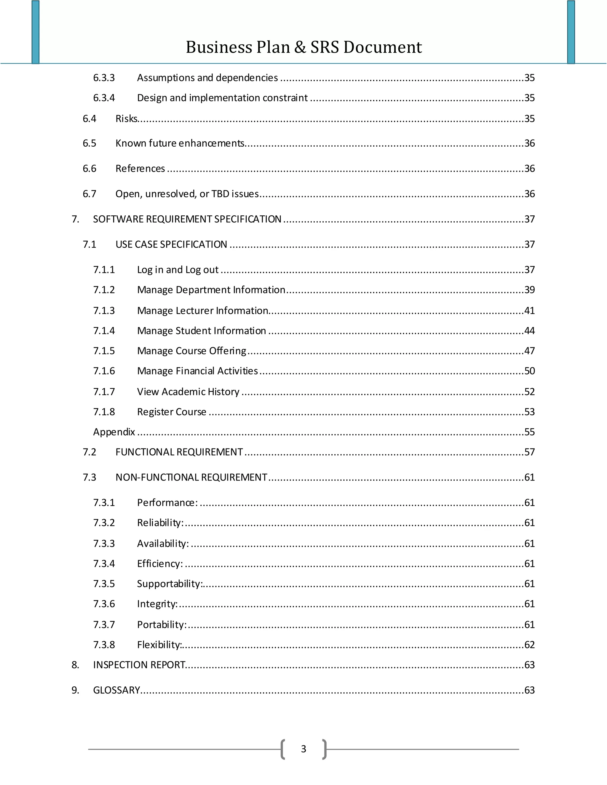 Project Plan And Srs Final | PDF