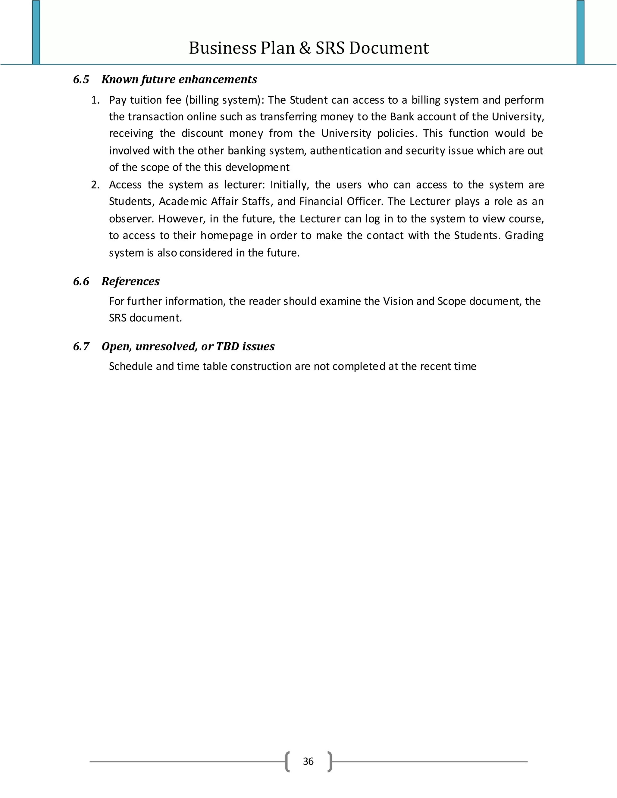 Project Plan And Srs Final | PDF