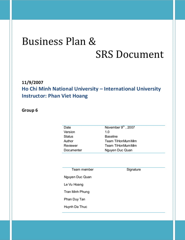Project Plan And Srs Final | PDF