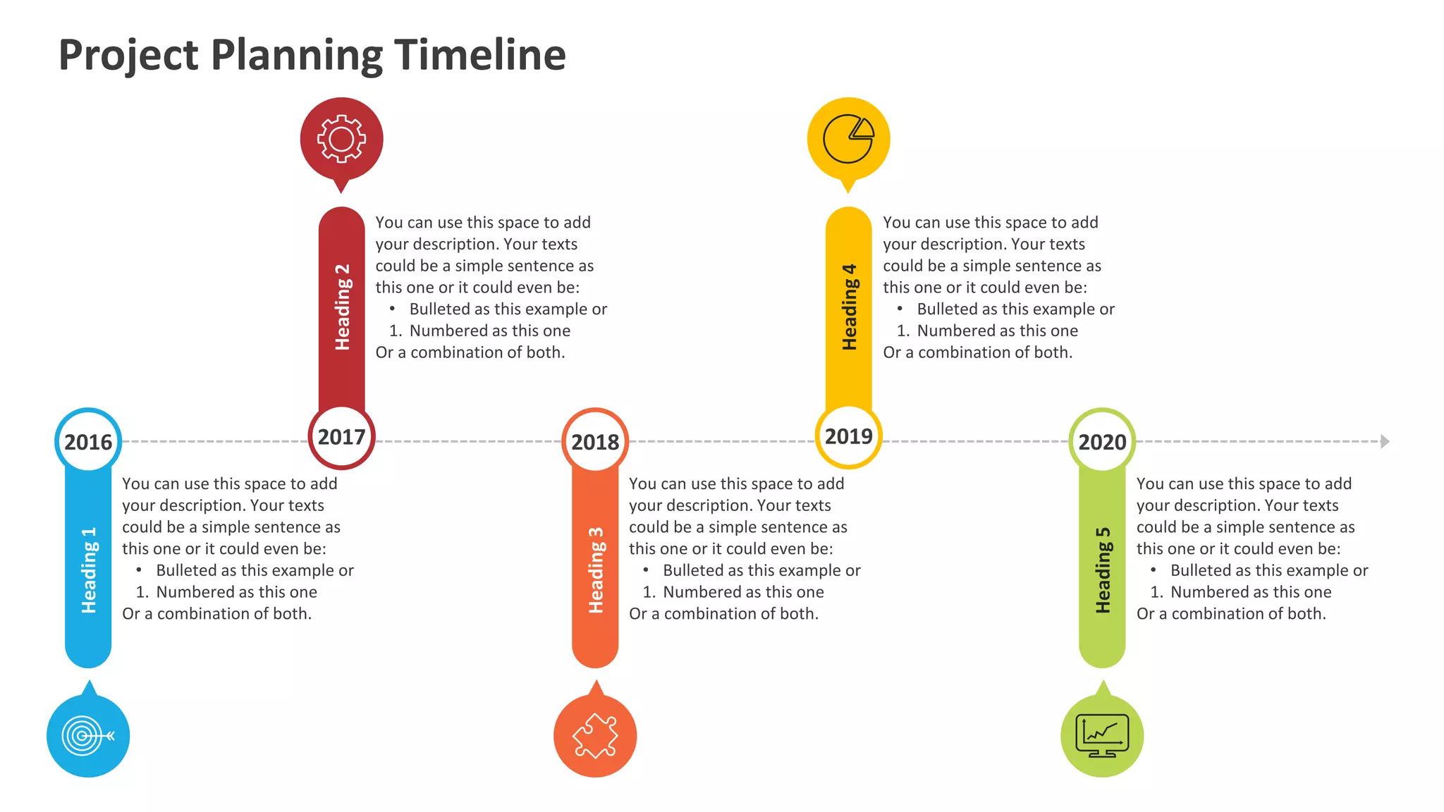 Project Planning Timeline Editable ppt | PDF