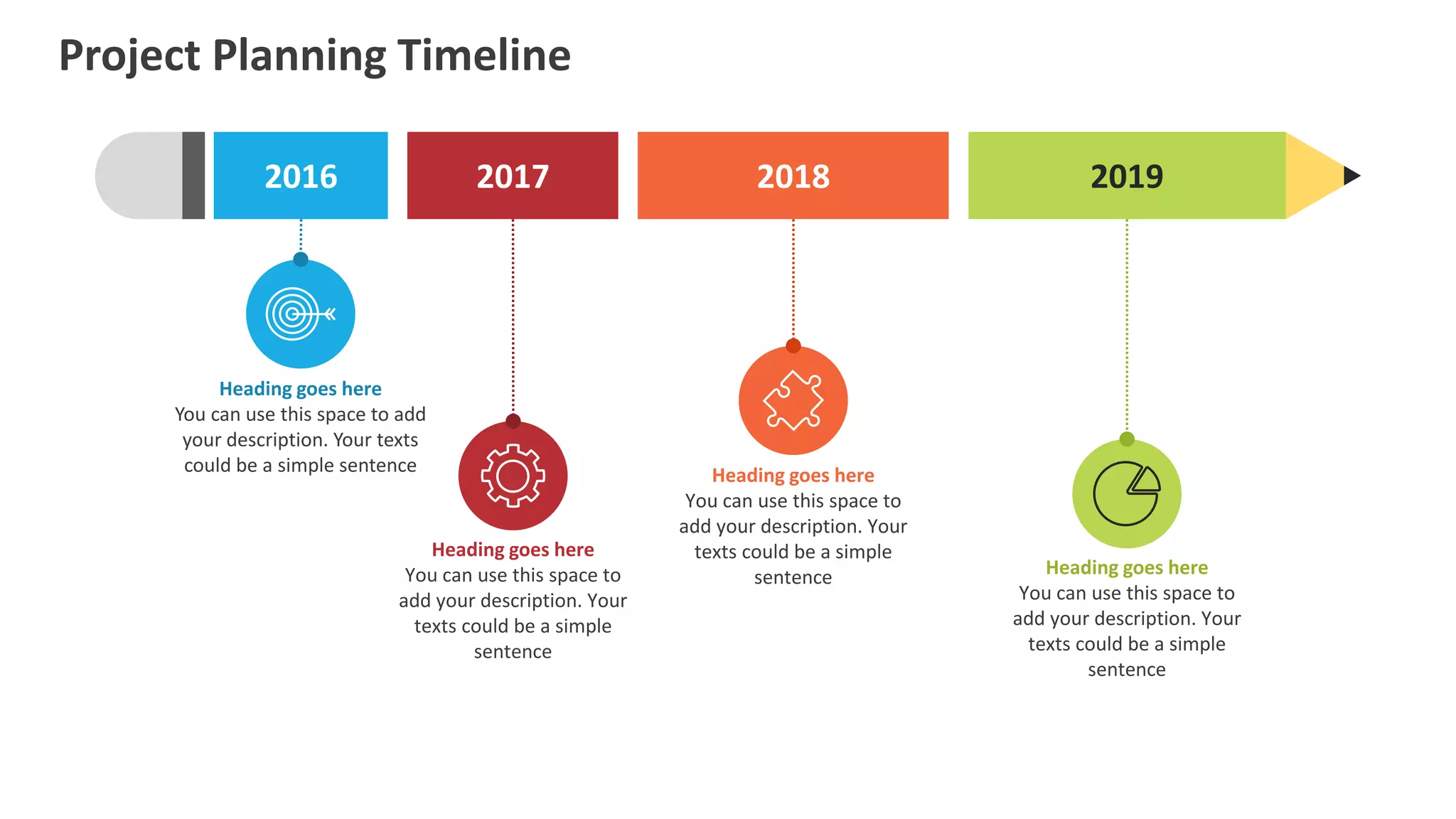 Project Planning Timeline Editable ppt | PDF