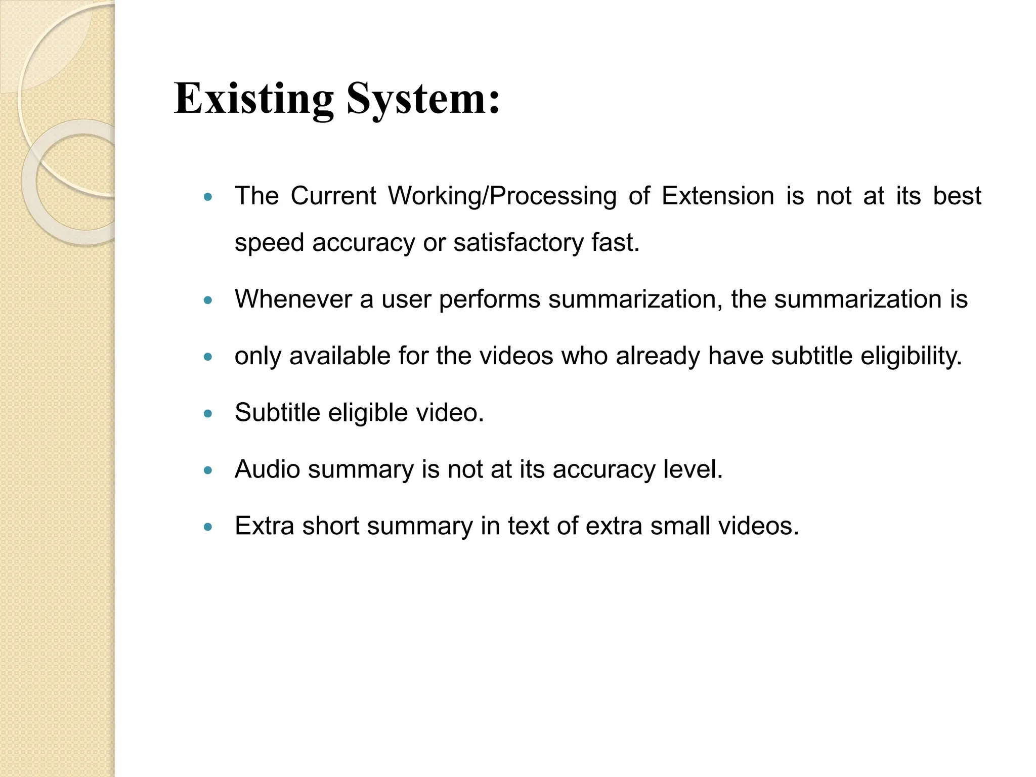 Youtube Transcript Sumariser- application of API | PPTX