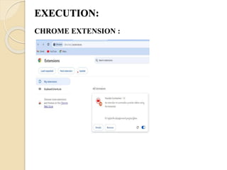Youtube Transcript Sumariser- application of API | PPTX