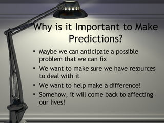 Project Predictions | PPT