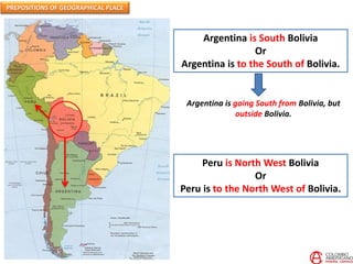 C14 U10 Project prepositions of geographical place. | PPTX