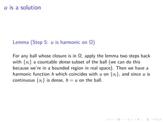 Perron method for the Dirichlet problem | PDF