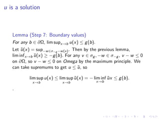 Perron method for the Dirichlet problem | PDF