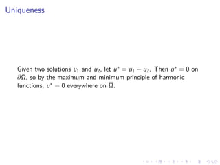Perron method for the Dirichlet problem | PDF