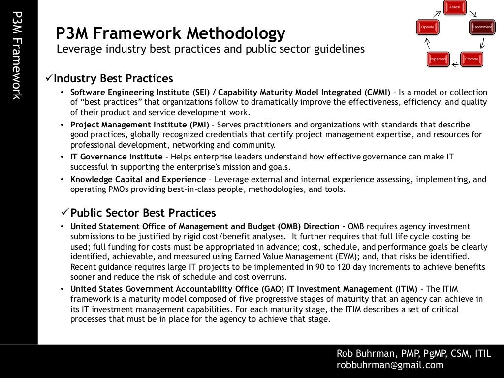 P3M - Project, Program, Portfolio Management Framework