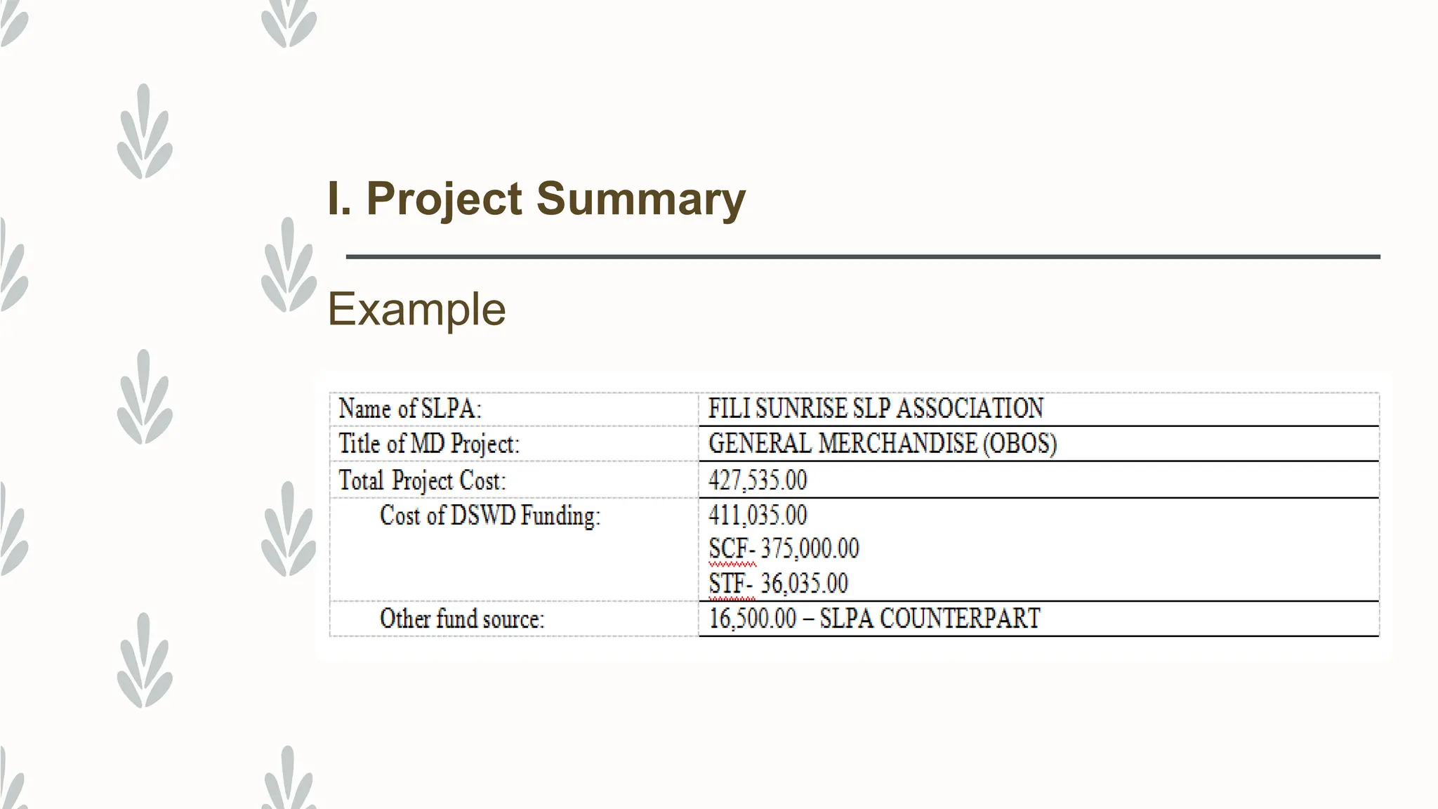 Project Proposal Guidelines_Sample Format | PPTX