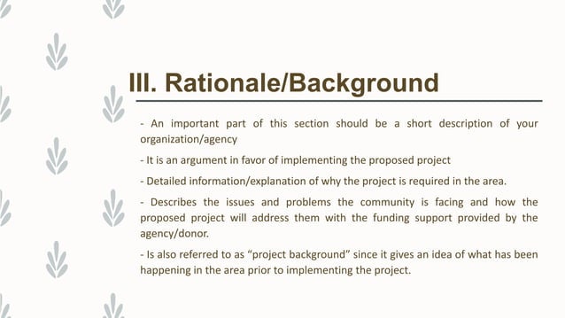 Project Proposal Guidelines_Sample Format | PPTX