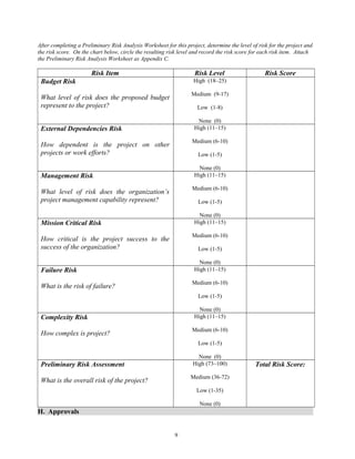 Project proposal document template | DOC