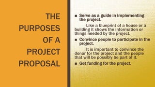 Project proposal | PPTX