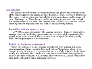 A PROSPECTIVE STUDY OF DRUG UTILIZATION PATTERN AND EVALUATION USING ...