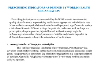 A PROSPECTIVE STUDY OF DRUG UTILIZATION PATTERN AND EVALUATION USING ...