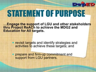 project-reach-presentation research proj | PPT