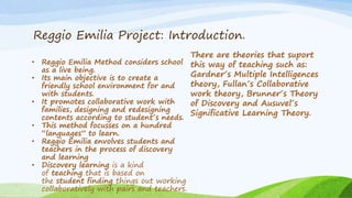 Project reggio emilia 11111 | PPT