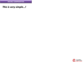 C17 U8 Project repeated and double comparatives. | PPTX