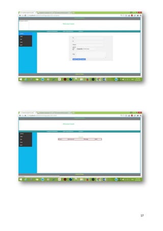 INTERNAL MAILING SYSTEM-Project report | DOCX