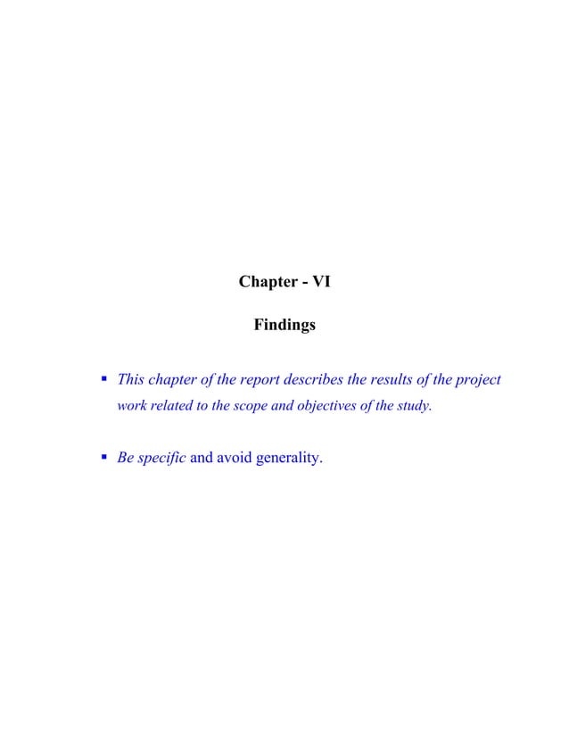 Project report-format by vishal | PDF