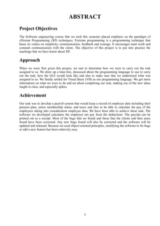 Project report software major project | PDF