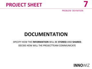 Project Sheet For Problem Defintion | PPT