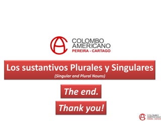 Course 1-Unit 1: Singular and plural nouns | PPTX