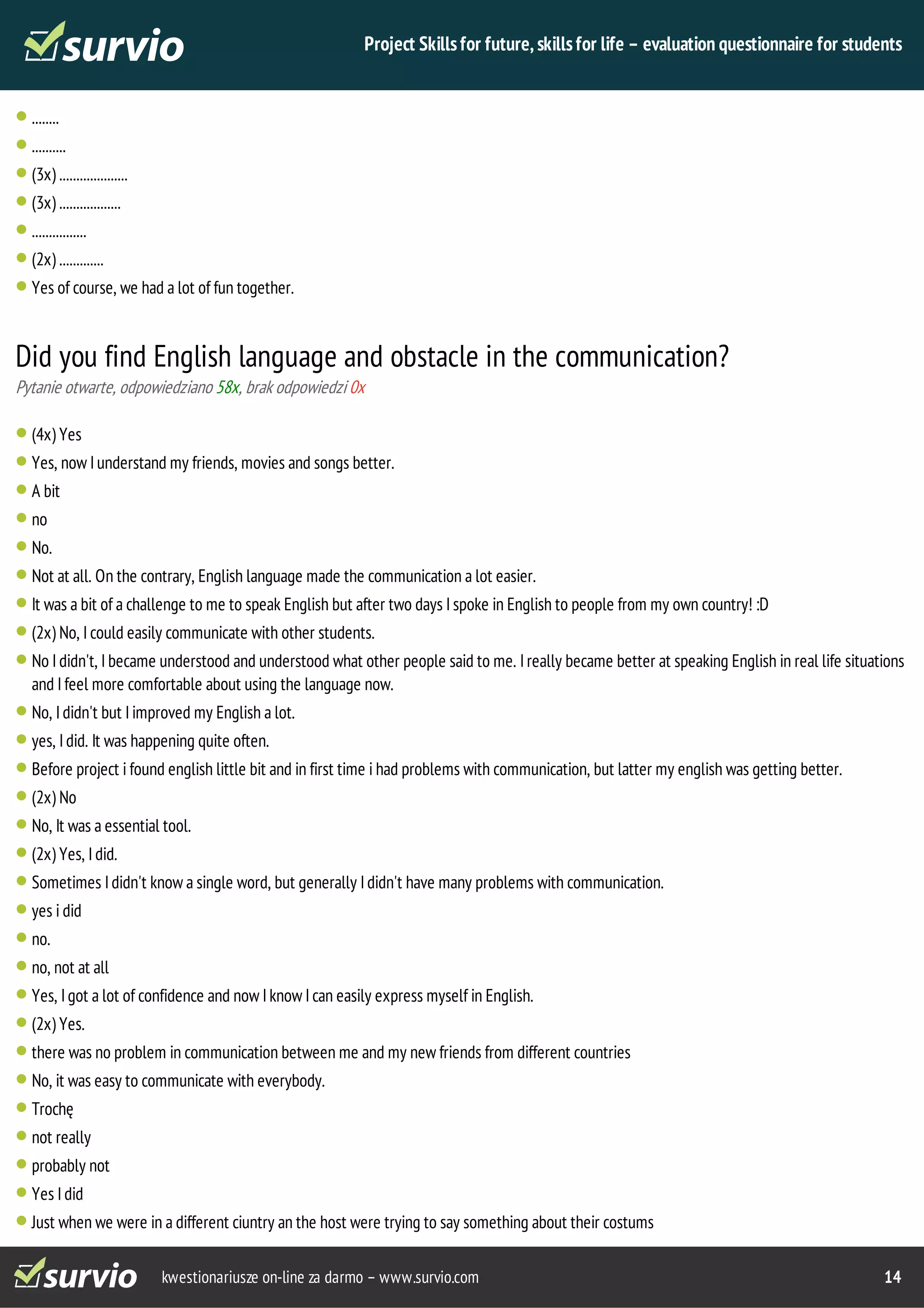 Project skills-for-future-skills-for-life-evaluation-questionnaire-for ...
