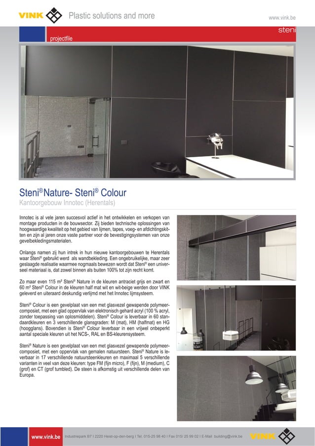 Project steni innotec | PDF