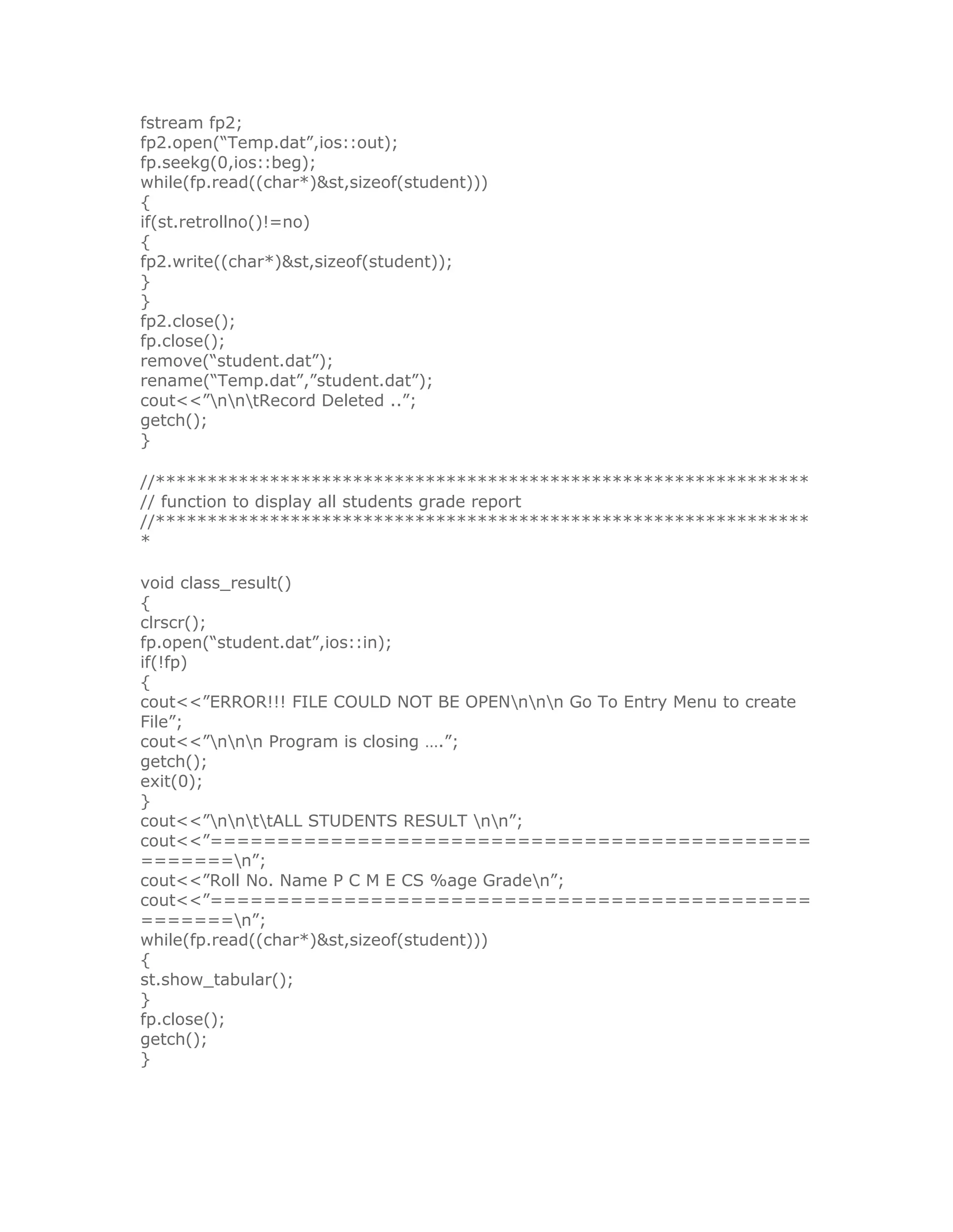 ~ Project-student report-card.cpp[1] | DOC
