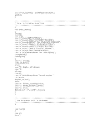 ~ Project-student report-card.cpp[1] | DOC