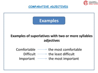 C7 U10 Project superlative adjectives. - | PPTX