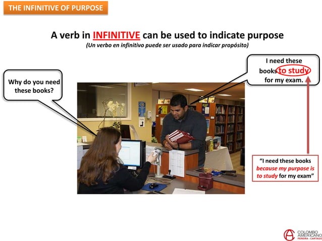 Course 10-Unit 9: The infinitive of purpose | PPTX | Resume Writing and ...