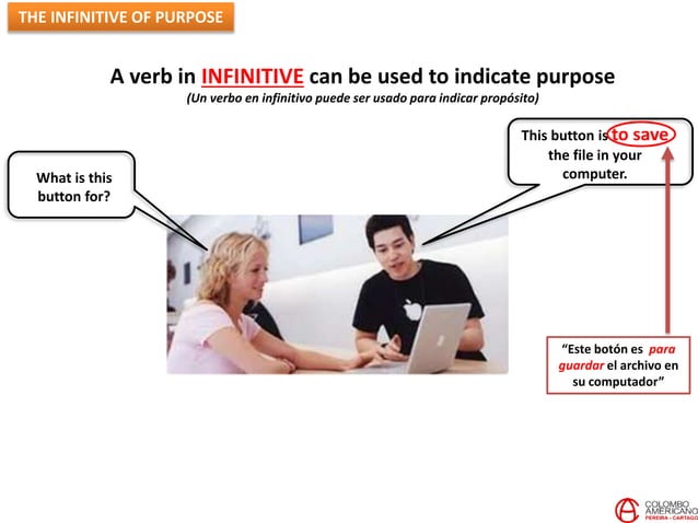 C10 U9 Project the infinitive of purpose | PPTX