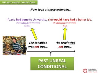 Project the past unreal conditional. | PPT