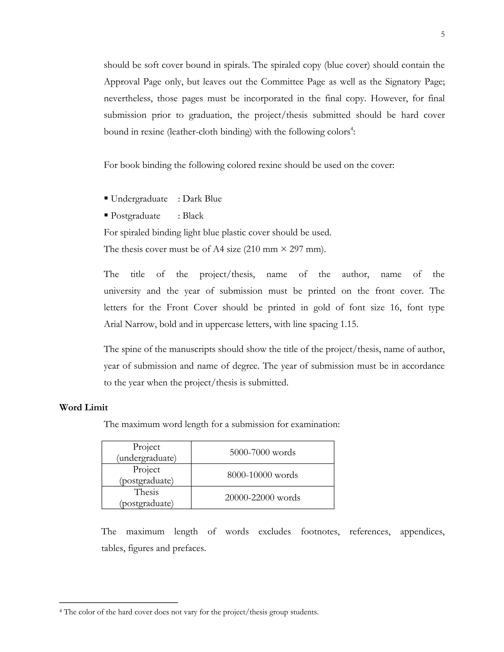 Project-Thesis-Guidelines | PDF