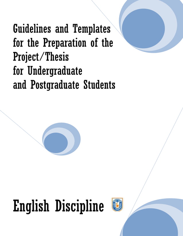 Project-Thesis-Guidelines | PDF | Postgraduate Education | College Education